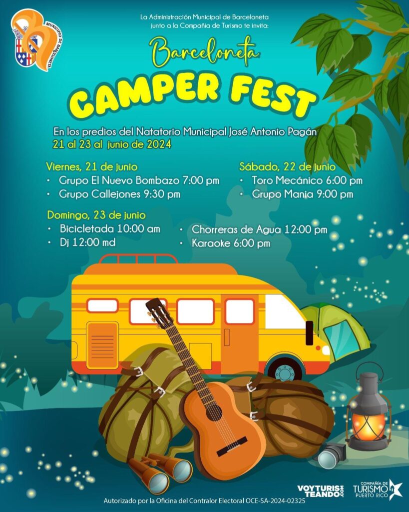 Regresa el Camper Fest a Barceloneta-El encuentro se llevará a cabo del ...